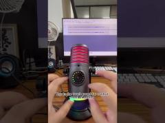 4 Pickup Patterns USB Condenser Microphone For PC / Mac / Gaming