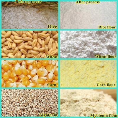 China Wheat Grinder Flour Mill Machine 5-200 Tone Per Day Single Rice Mill corn mill flour machine for sale