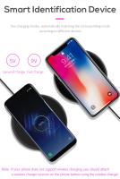 China QI Enabled Wireless Charger Metal Case for sale