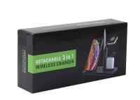 China UCABLE 5W Multi Function 3 In 1 QI Wireless Charger for sale