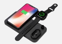 China Multifunction 2W ABS 139mm 4 In 1 Wireless Charging for sale