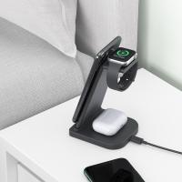 China US QI Enabled Detachable Compatible Wireless Charger for sale