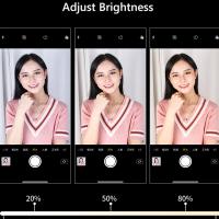 China Foldable Selfie Ring Light Dimmable Selfie Ring Light With Tripod Stand for sale