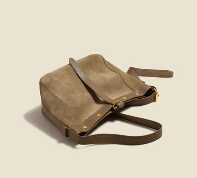 Cina Spalla Tote Bag della borsa a tracolla 27cm delle donne della pelle bovina di strato superiore grande in vendita