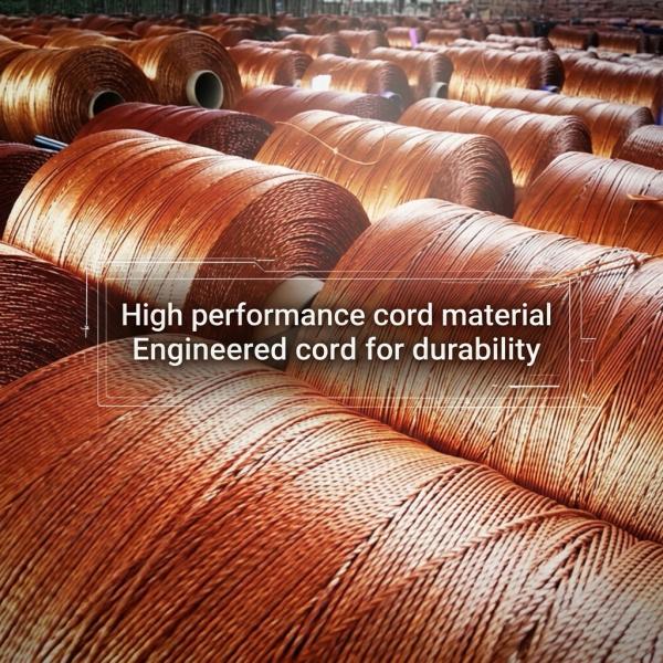 Quality RFL Twisted Cord Type Dipped Cord For V-Belt High Tenacity Tensile Strength for sale