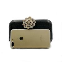 China Metal Box Clutch Frame 20x12cm Flower Clasp Diamond Rectangle Handbag Frame for Evening Bags for sale