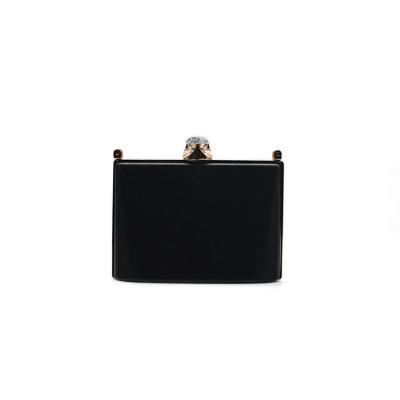 Cina Pagina semplice su misura 18*12*6cm di Rose Gold Metal Clutch Purse in vendita