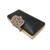 China Gold Crown Clasp Clamshell Clutch Frame 18x12cm Eco-Friendly Metal Bag Frame for sale