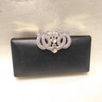 China Gold Crown Clasp Clamshell Clutch Frame 18x12cm Eco-Friendly Metal Bag Frame for sale