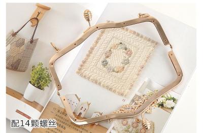 Cina La frizione unica della borsa della serratura di bacio del metallo di forma incornicia per la borsa della cena in vendita