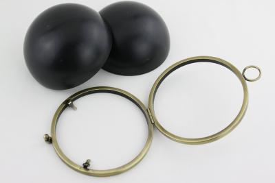 Cina Palla d'ottone antica modellare le strutture di plastica della borsa con la O Ring Clasp in vendita