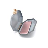 China Octagon Metal Clutch Frame 17cm Iron Purse Frame with Big Pineapple Closure for sale