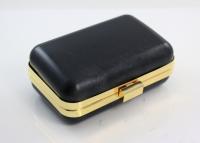 China Square Lock Gold Purse Frame 16.5x9.5x5 cm Iron Rectangle Clutch Frame for DIY Bags for sale