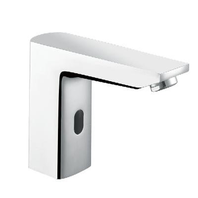 China wholesale automatic brass Sensor Faucets water saving chrome colour luxury bathroom basin faucets for sale