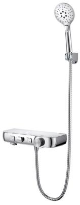 China AT-P003JY shower systems with platform 2 function Shower faucets with hand shower washing faucet with hook on body for sale