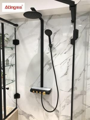 China AT-H005B thermostat controlled shower valves #304 SS  thermostatic bath shower system for sale