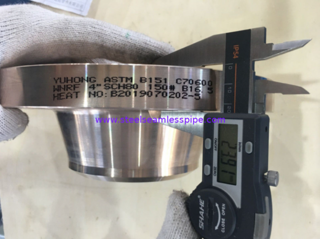 ASTM B151 C70600 WNRF 6