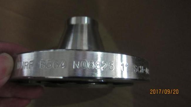 ASTM B564 C-276, MONEL 400, INCONEL 600, INCONEL 625, INCOLOY 800, INCOLOY 825, REBORDE DE ACERO