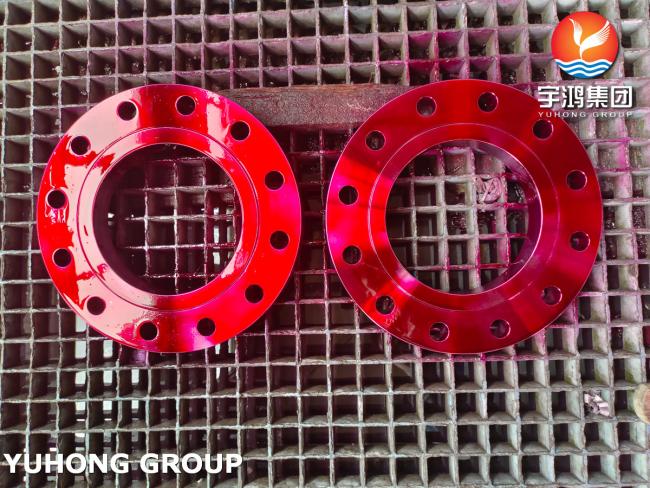 ASTM A182 F904L 1.4539 Slip-on RF Flange For Chemical Processing