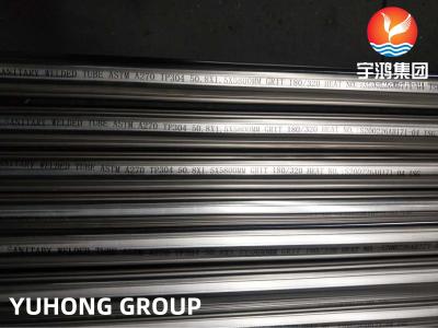Cina Sanitario Astm A270 TP304/304/316L 50.8*1.5*5800mm Tubo in acciaio senza cuciture in vendita