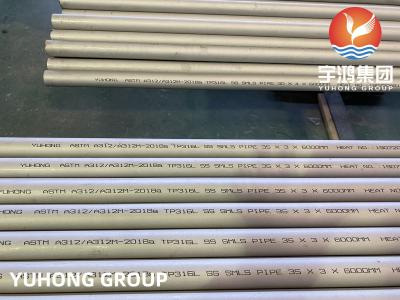 China ASTM A312/ASME SA312 TP316L(1.4404)  SS SMLS Pipe For General Industry Application for sale
