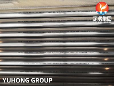 China ASTM A249 / A249M TP321 SS Welded Tube Bright And Annealed ET / HT for sale