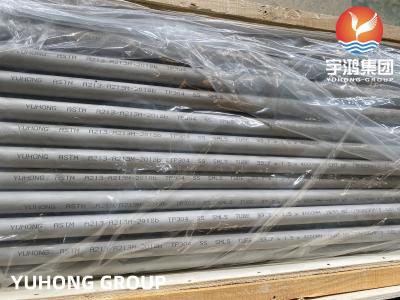 中国 熱交換器およびボイラーのためにピクルスにされるASTM A213 TP304のステンレス鋼の継ぎ目が無い管 販売のため