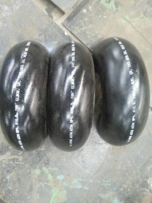 中国 バット溶接付属品、ASTM A234 WPB、45DEG。肘、SR、1" SCH40 BW B16.9の黒い絵画 販売のため