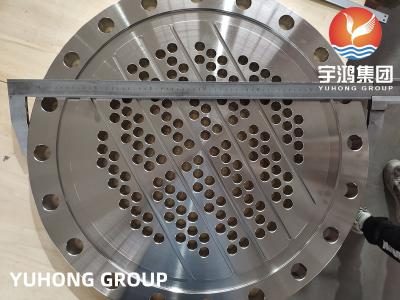 China ASTM A182 F316L / UNS S31603 / 1.4404 Stainless Steel Heat Exchanger Tube Sheet for sale