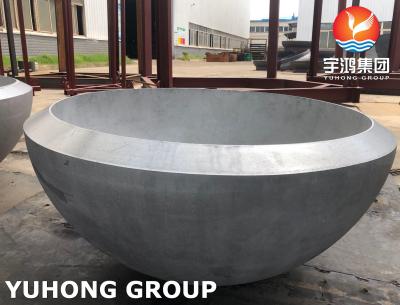 China ASME SA516 Gr.70 Carbon Steel Elliptical Head End Cap / Dish End for Pressure Vessel for sale