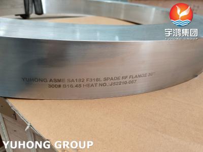 China Spade Paddle / Blanks / Blinds Flanges SA182 F317L / UNS S31703 / 1.4449 B16.48 for sale