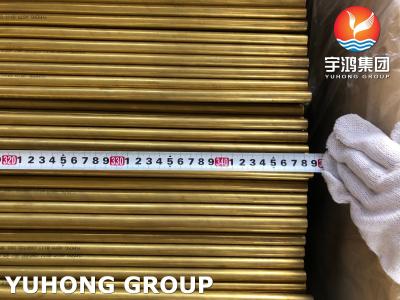 Cina Tubo senza saldatura di rame dell'acciaio legato di ASTM B111 C68700 per il GH del dispositivo di raffreddamento di aria/ET disponibile in vendita