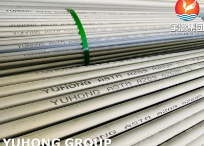 中国 ASTM A269 TP304の継ぎ目が無く、溶接されたオーステナイトのステンレス鋼の管 販売のため