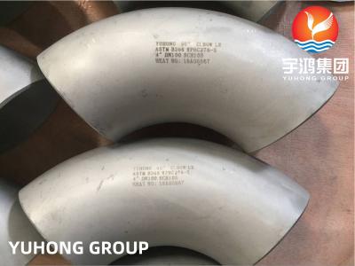 Cina Hastelloy ASTM B366 C276 45/90/180 gradi del montaggio Buttweld del gomito in vendita
