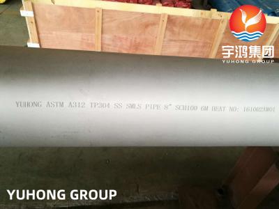 중국 ASTM A312 TP304, EN1.4301, UNS S30400 스테인리스 스틸 무선 파이프 판매용