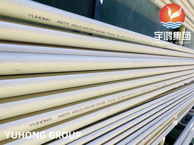 China Stainless Steel Seamless Pipe ASTM A312 TP316L Oil Heat Exchangers  Food Chemical for sale