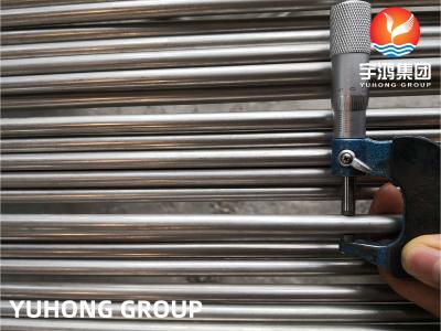 중국 스테인레스 강 용접관 ASTM A249 TP316L 보일러 열교환기 콘덴서 판매용