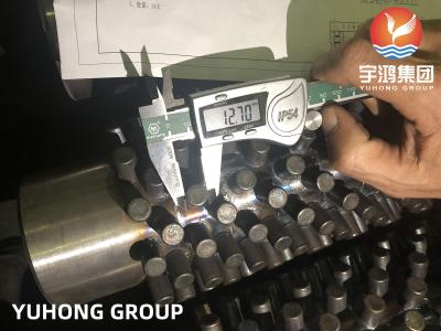 China Finned Tube ASTM A335 P11 Alloy Steel Studded tube For Heat Exchanger for sale