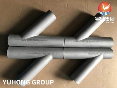 Cina L'estremità del T di ASTM A815 S31803-W Y ha saldato il gas adattantesi del fertilizzante di raffinazione dell'olio B16.9 in vendita