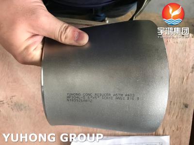 中国 SSは付属品ASTM A403 WP304L S30403の同心の減力剤B16.9を配管する 販売のため