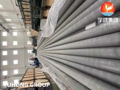 China Embedded Finned Tube SA249 TP304 With Aluminium 1060 G-Fin, for Heat Exchanger Thermal Equipment for sale