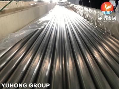 China Óleo soldado de aço inoxidável do condensador do permutador de calor da caldeira dos tubos ASTM A249 TP321 à venda