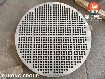 中国 熱交換器用ステンレス鋼のバッフル プレート フランジ管板ディスク 販売のため