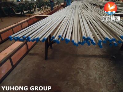 China Heat Exchanger Tube Stainless Steel Seamless Tube Durable Pickled Annealed Surface,Straight/U Type/Coil Tube for Cooling for sale