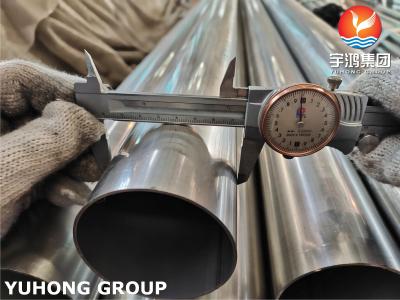 Cina ASTM A249 TP304, 1.4301 Tubo saldato in acciaio inossidabile ricoperto di calore in vendita