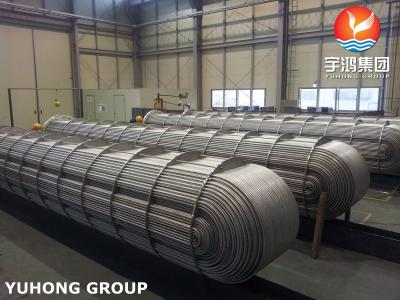 China Stainless Steel Shell and Tube Heat Exchanger U Shape Tube Bundle for sale