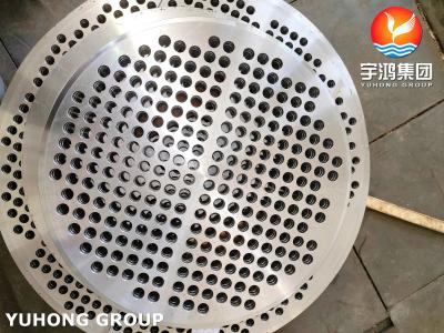 China Customized Tubesheet SA266 GR.2 CS Forged Type For Heat Exchanger for sale