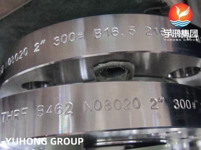 China ASTM B462 UNS N08020, Alloy20 Superalloy Nickel Alloy Steel Pipe Flange ASME B16.5 for sale