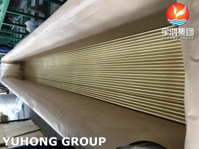 China Copper  Alloy Seamless Tube  Admiralty Brass Tube ASTM B111 C44300 C71500 C68700 Heat Exchanger Application for sale