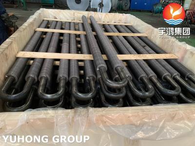 China ASTM A106 Gr.B Carbon Steel U Bend Finned Tube For Heat Exchanger Tube NDE Available for sale